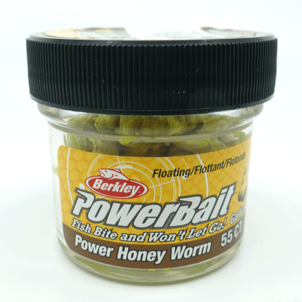 BERKLEY Powerbait Honey Worm Garlic
